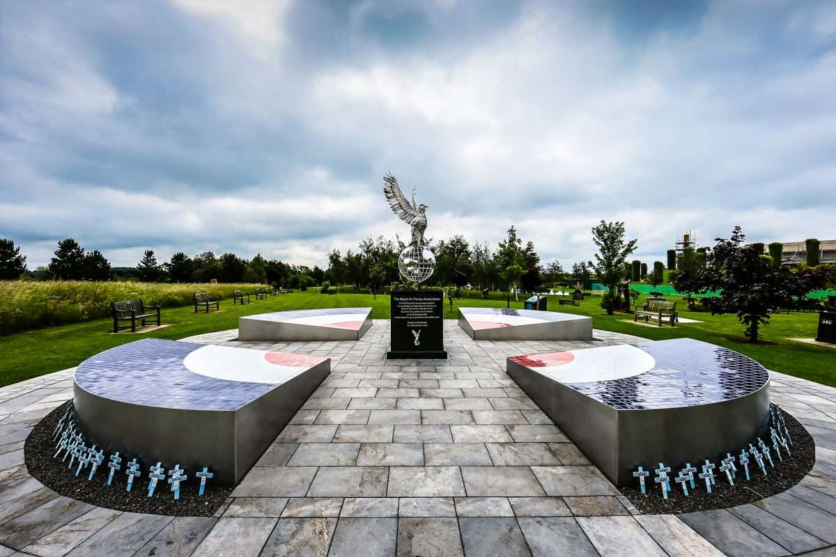 RAF Association Memorial Garden – where memories take to the skies