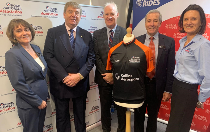 Collins Aerospace to ride for RAFA - The Royal Air Forces Association